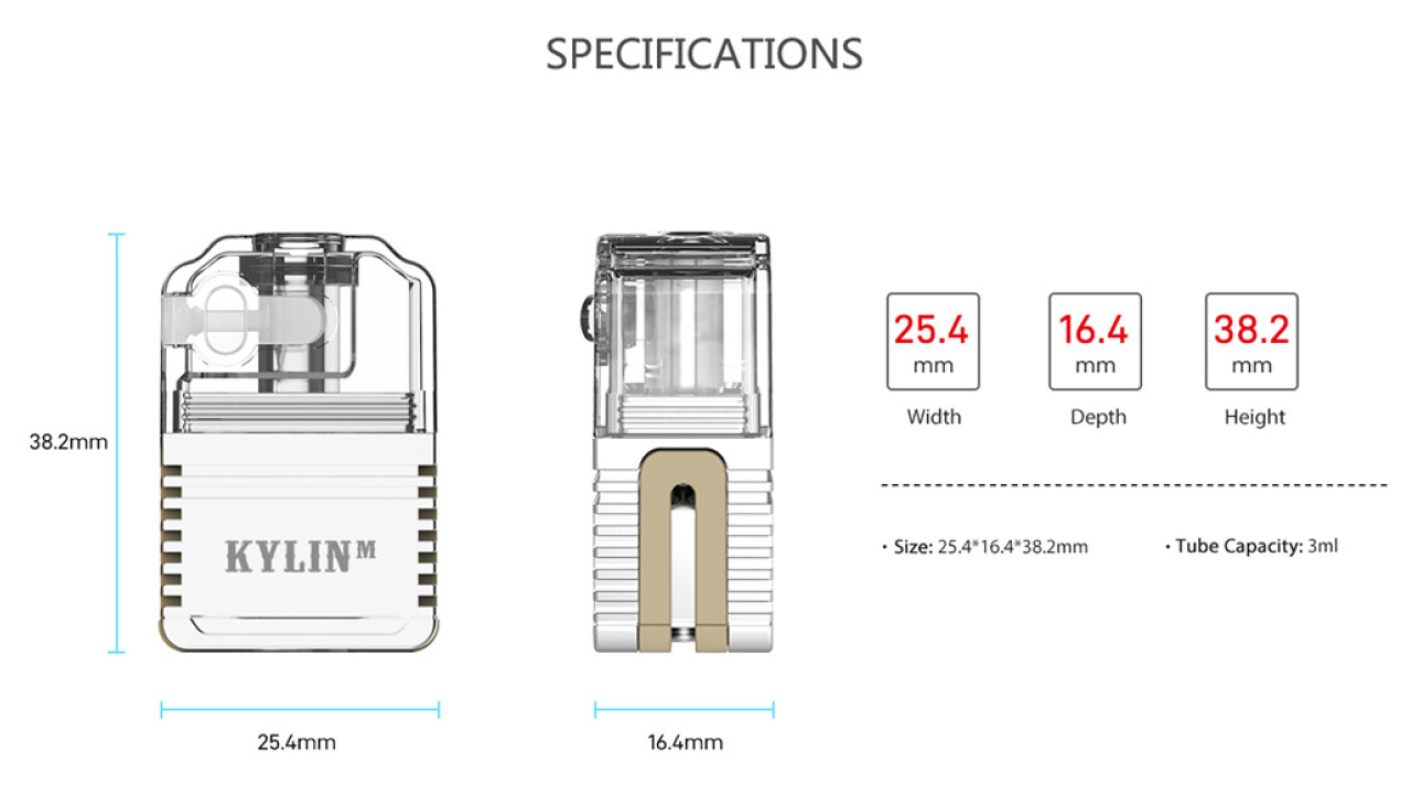Vandy Vape Kylin M Tank for Pulse AIO / Billet Box AIO