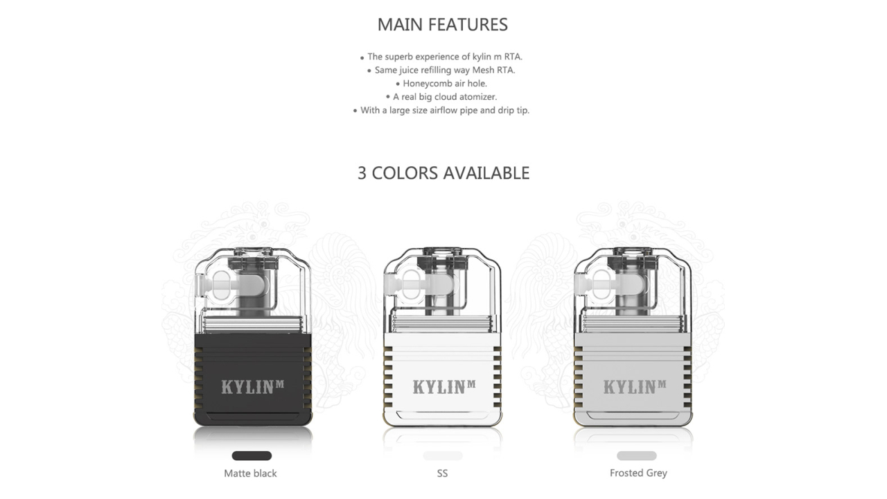 Vandy Vape Kylin M Tank for Pulse AIO / Billet Box AIO