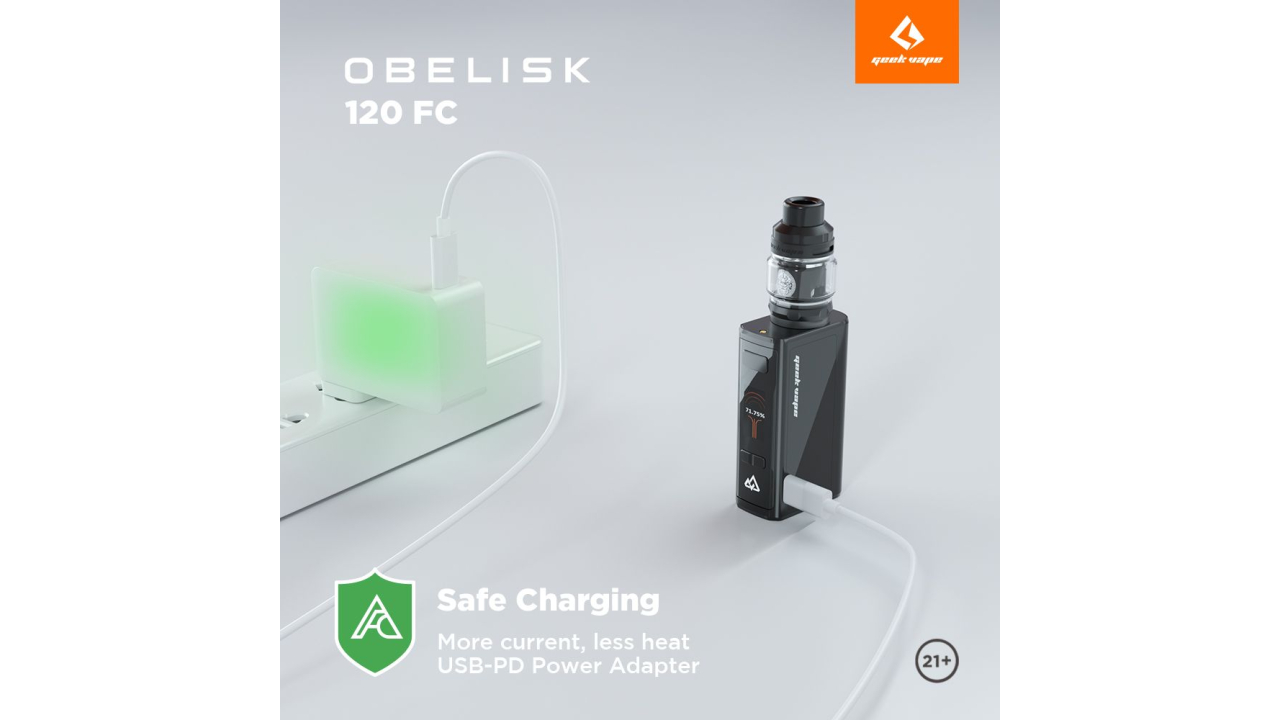 Geekvape Obelisk FC 120w 3700mAh Box Mod