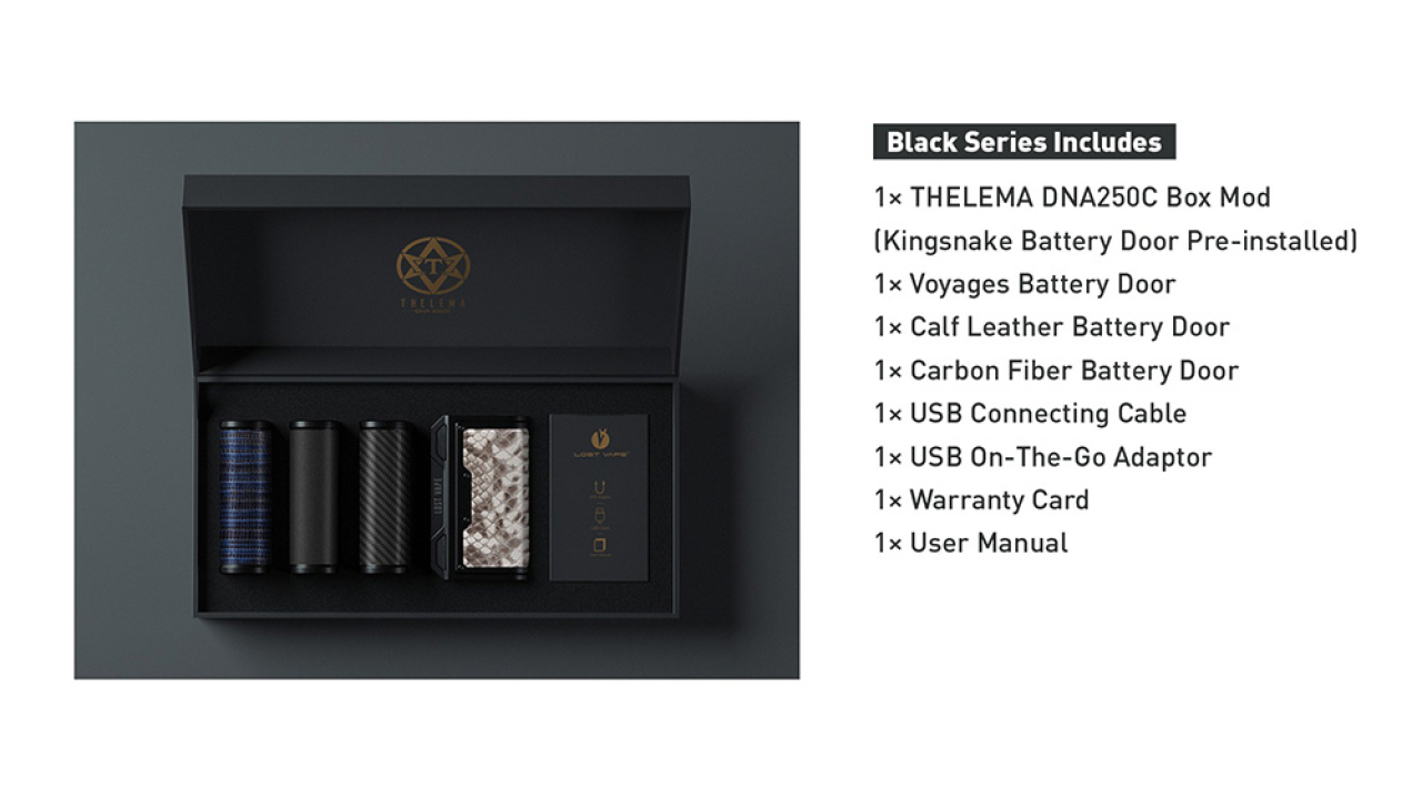 Lost Vape Thelema DNA250C Box Mod (Gift Box Limited Edition)