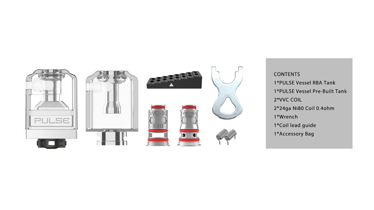 Vandy Vape Pulse Vessel Kit for Pulse AIO / Billet Box AIO